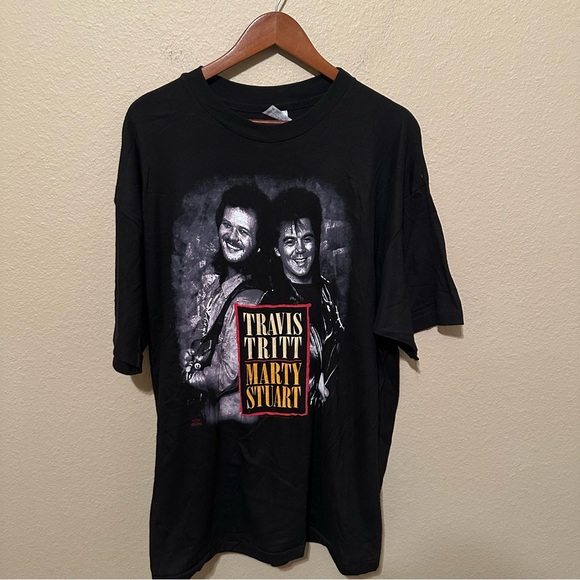 Vintage | Shirts | Vintage Travis Tritt 9s No Hats Tour Single Stitch ...